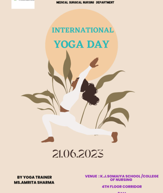 International Yoga Day Celebration | Somaiya Vidyavihar University