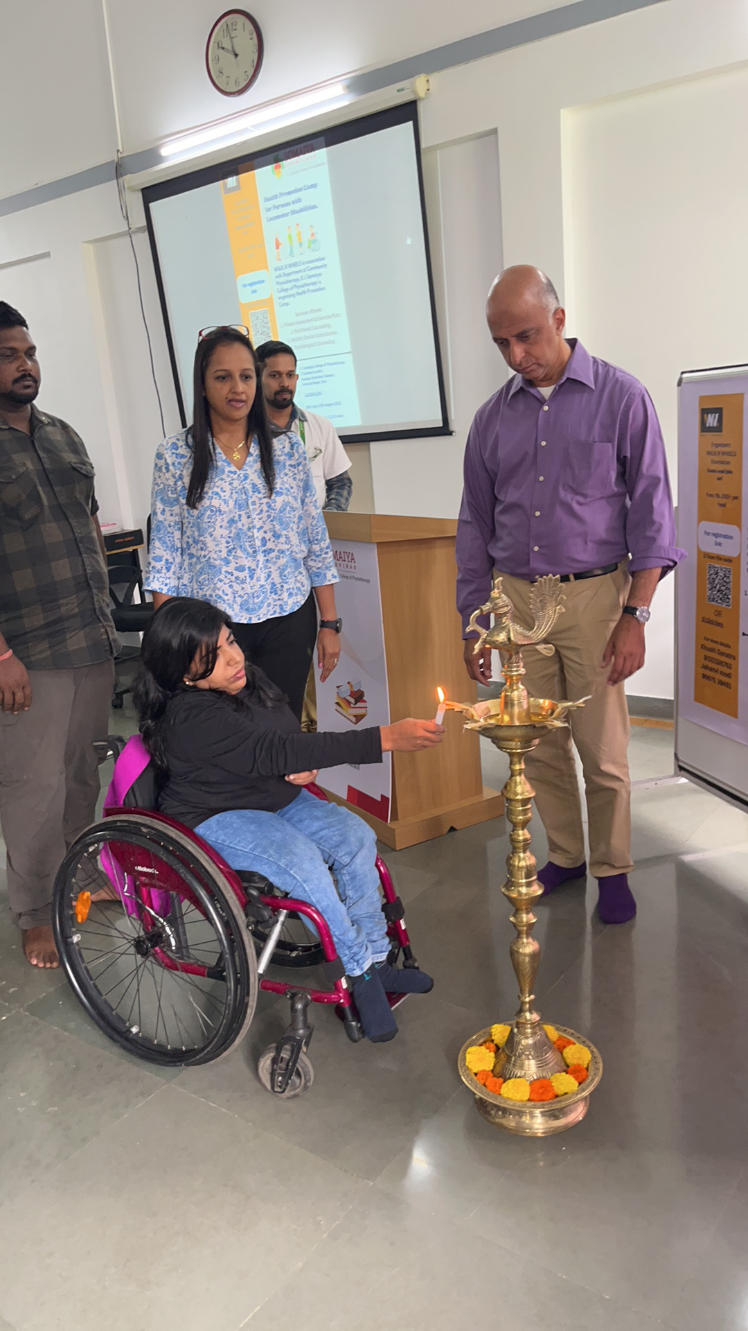 Health Promotion Camp for Persons with Locomotor Disabilities.